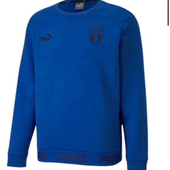 Puma | Sweaters | Puma Mens Italia Italy Puma Soccer National Team Logo ...